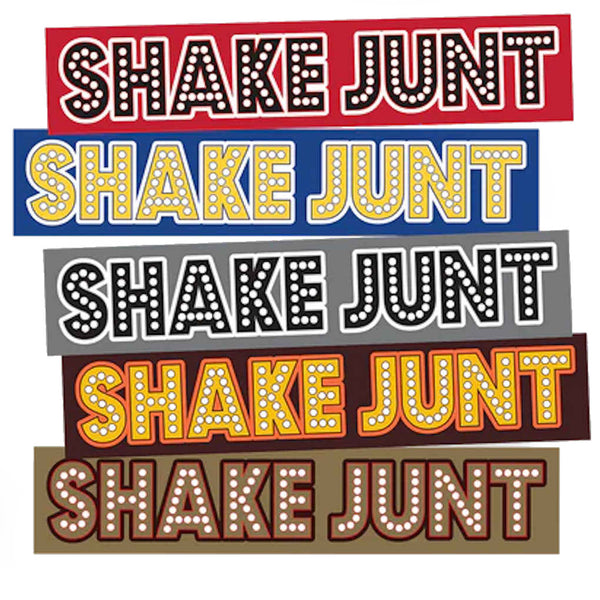 Shake Junt Stretch Logo Sticker Assorted – Hammer Skateboard Shake Junt Stretch Logo Sticker Assorted – Hammer Skateboard