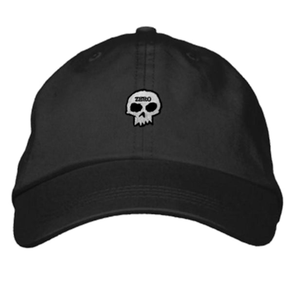 Zero Single Skull Dad Hat Black – Hammer Skateboard